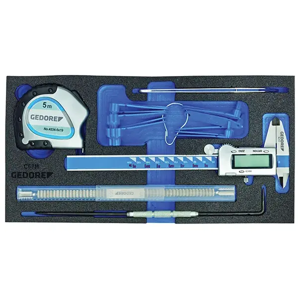 Gedore Measuring Tool Sets (2309084) Perth - $636.00 Alltools Wa