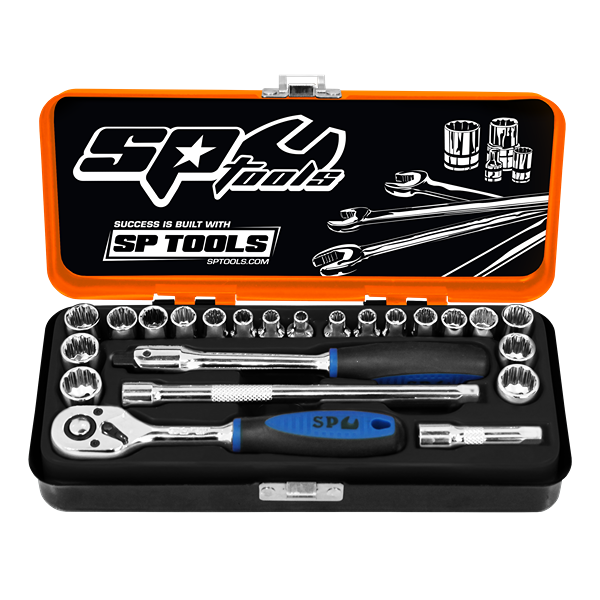 Sp Tools Sockets And Accessories Sets (SP20100) Perth - $108.00 Alltools Wa