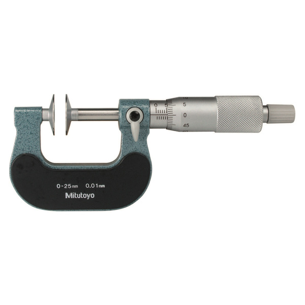 Mitutoyo - Disc Micrometer - Metric (123 Series)