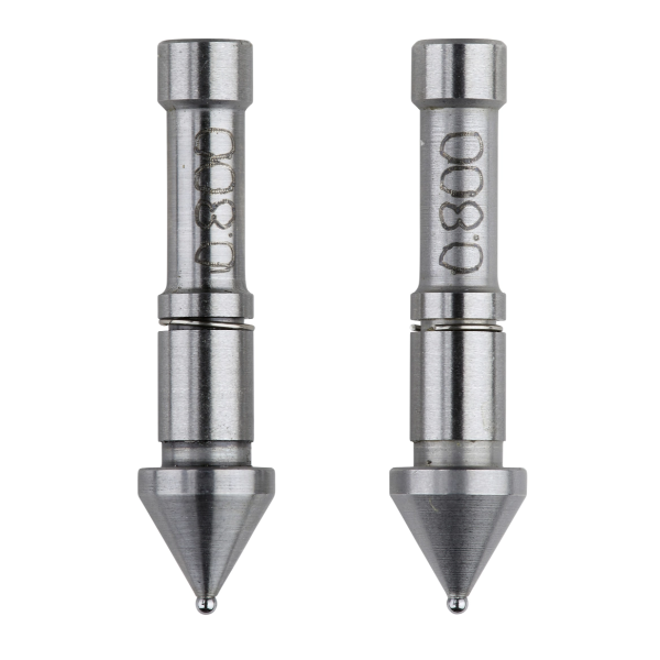 Mitutoyo - Gear Tooth Micrometer Tip - Metric (124 Series)