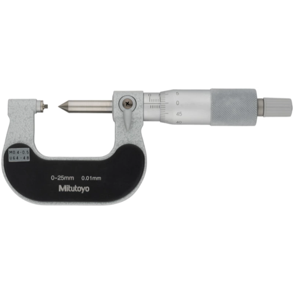 Mitutoyo - Screw Thread Micrometer - Metric (125 Series)